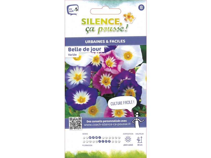 Belle de jour Variée | Silence, ça pousse
