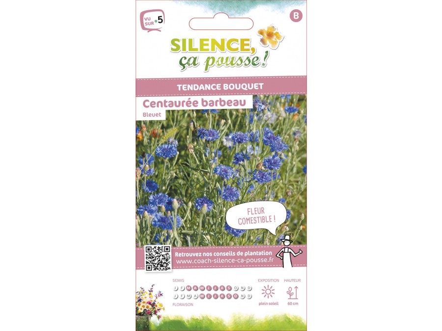 Centaurée barbeau Bleuet | Silence, ça pousse